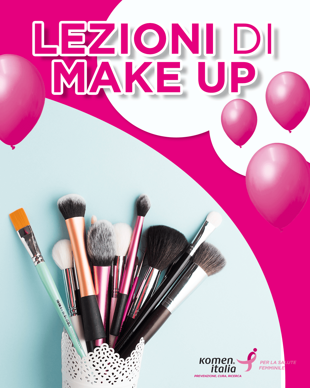 Lezioni di make-up: un’occasione per stare insieme - Komen Italia